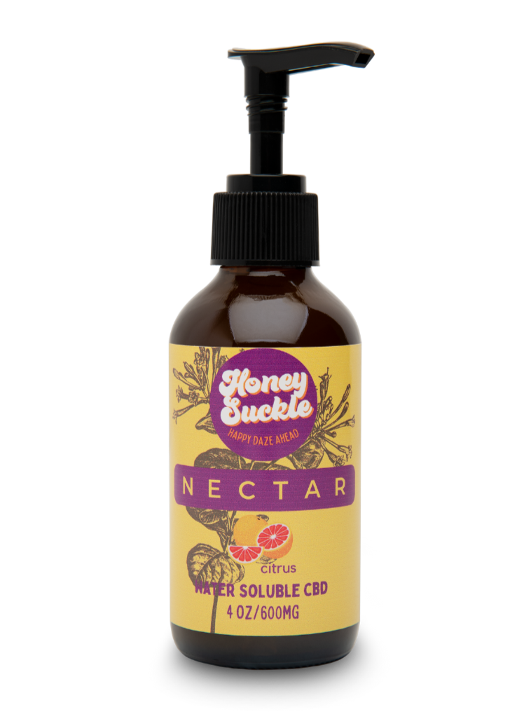 CBD Water Soluble NECTAR Pump - 600mg – HoneySuckle Brand